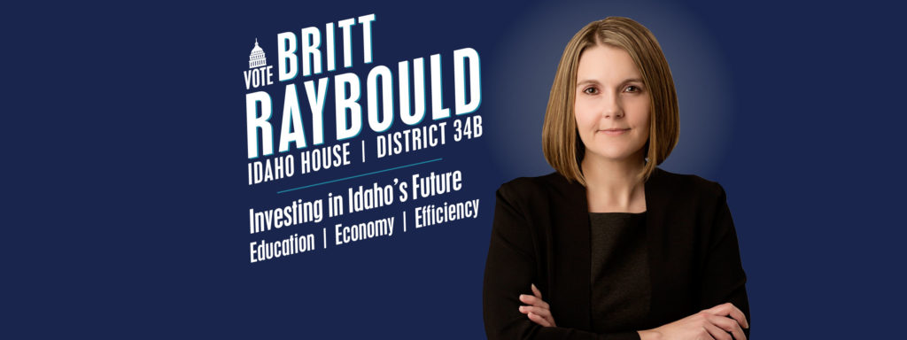 Donate » Britt Raybould | Idaho House, District 34